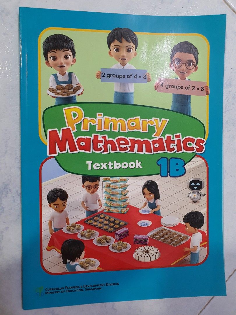 Mathematics textbook 1B for Primary P1, Hobbies & Toys, Books ...