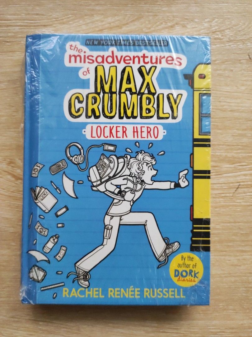 Max Crumbly Locker Hero, Hobbies & Toys, Books & Magazines, Children's ...