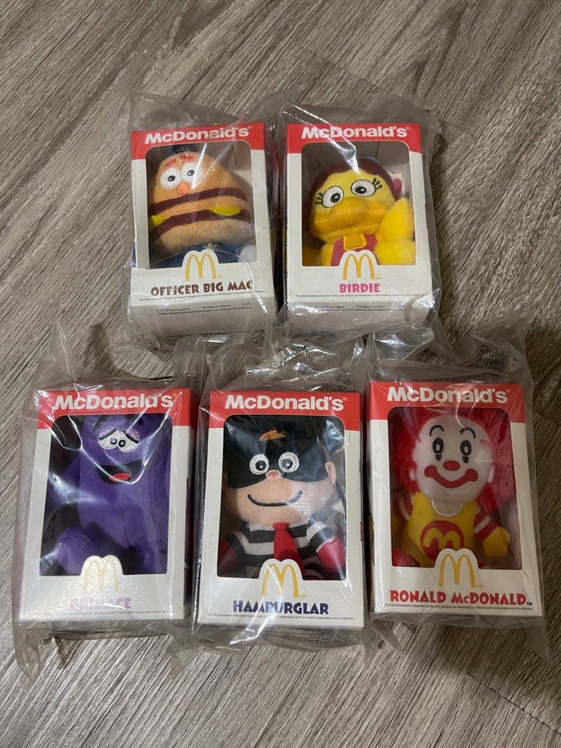 McDonald’s Characters Plushies, Hobbies & Toys, Memorabilia ...
