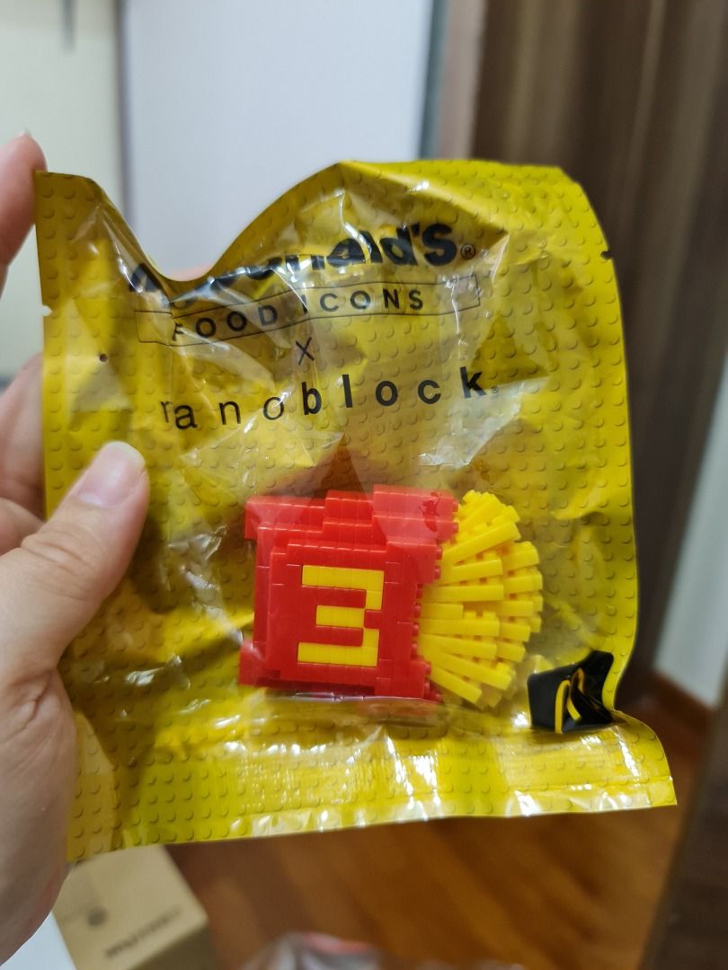 McDonald's food icons nanoblock, Hobbies & Toys, Memorabilia & Collectibles, Fan Merchandise on ...