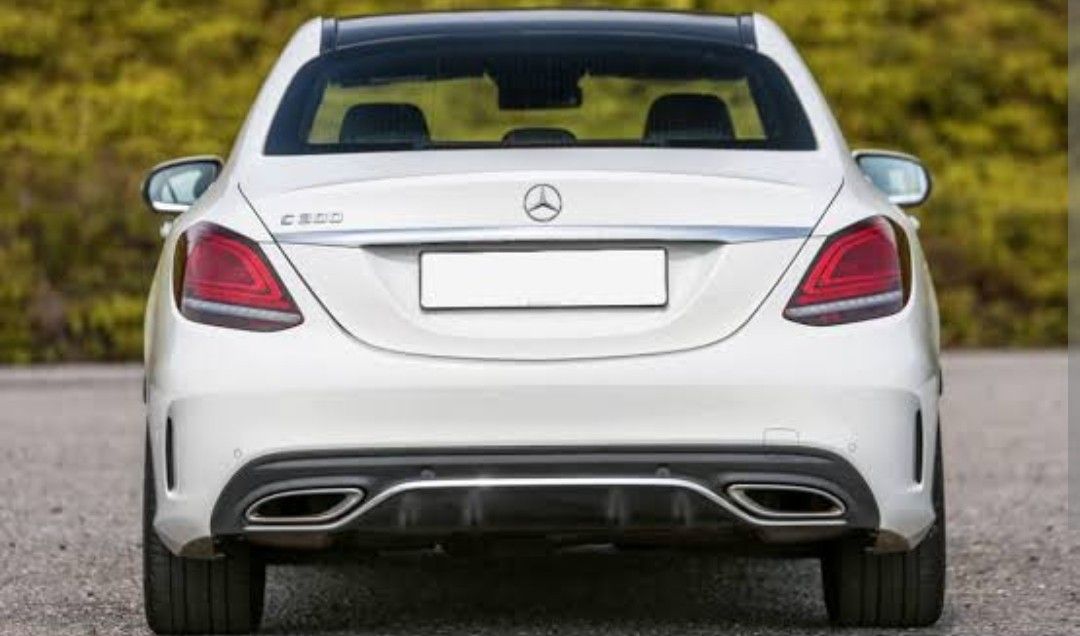 Mercedes Benz W205 AMG Line Rear Bumper, Car Accessories, Accessories ...