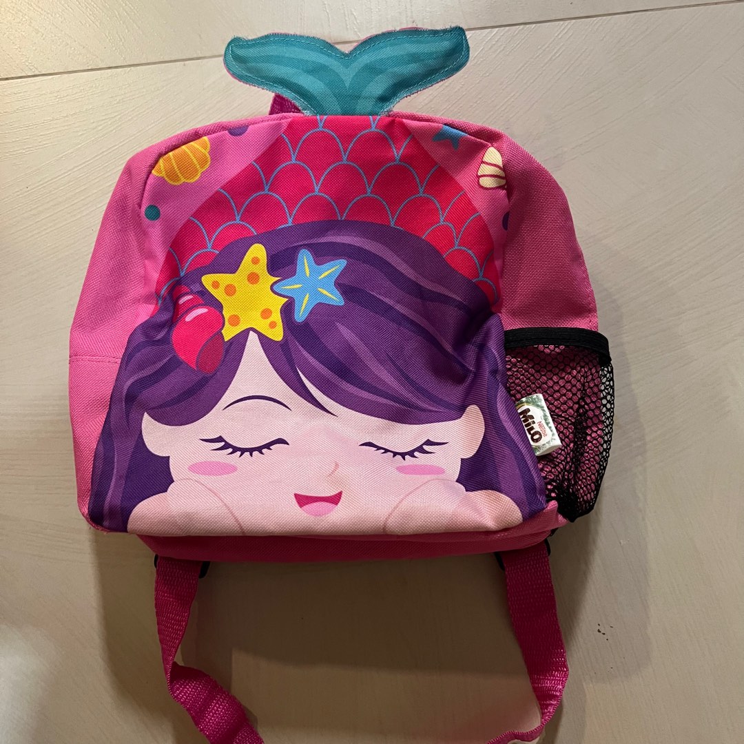 Mermaid (milo) toddler bag, Babies & Kids, Going Out, Other Babies Going Out Needs on Carousell