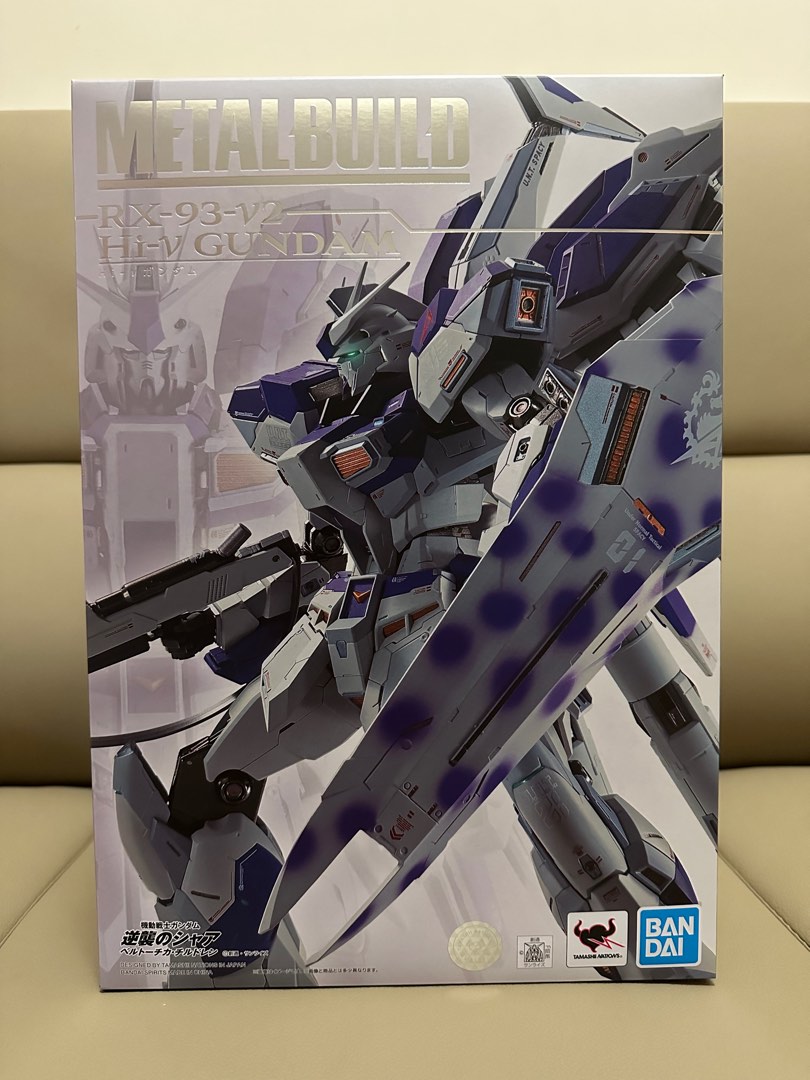 BANDAI METAL BUILD Hi-nu GUNDAM + HYPER MEGA BAZOOKA LAUNCHER, 興趣及遊戲 ...