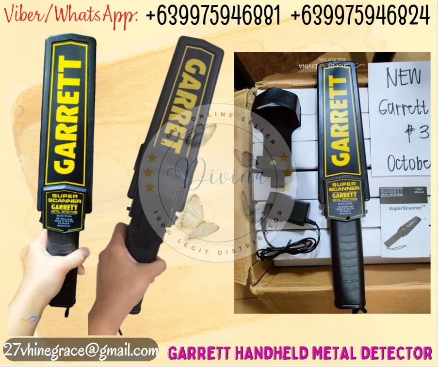 Metal Detector Handheld Garrett Super Scanner Buy Now!, Furniture ...