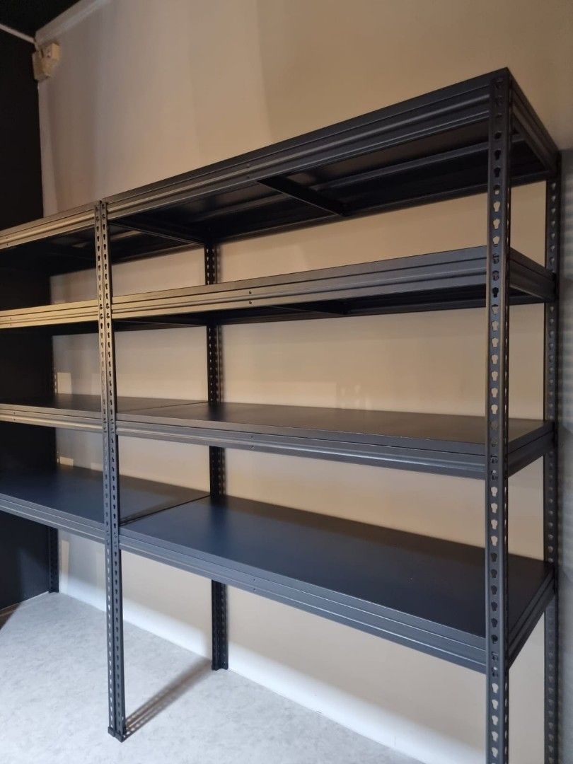 Metal storage rack | storeroom shelving | metal rack | boltless rack ...