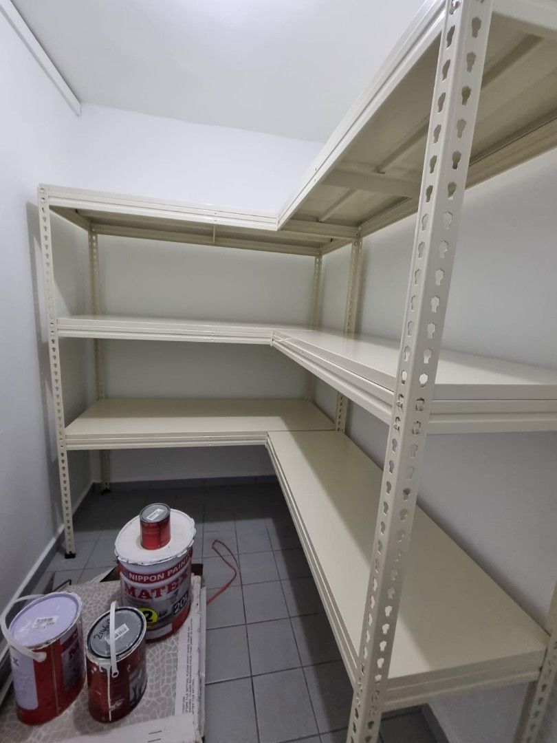 Metal storage rack | storeroom shelving | metal rack | boltless rack ...