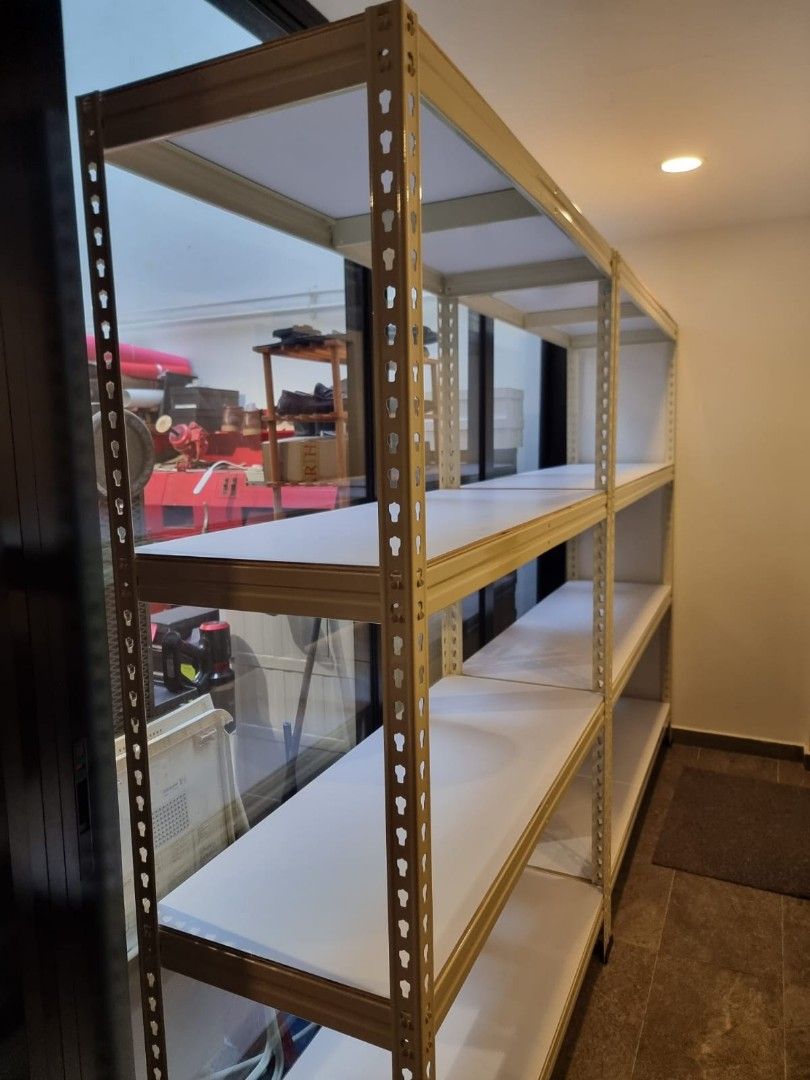 Metal storage rack | storeroom shelving | metal rack | boltless rack ...