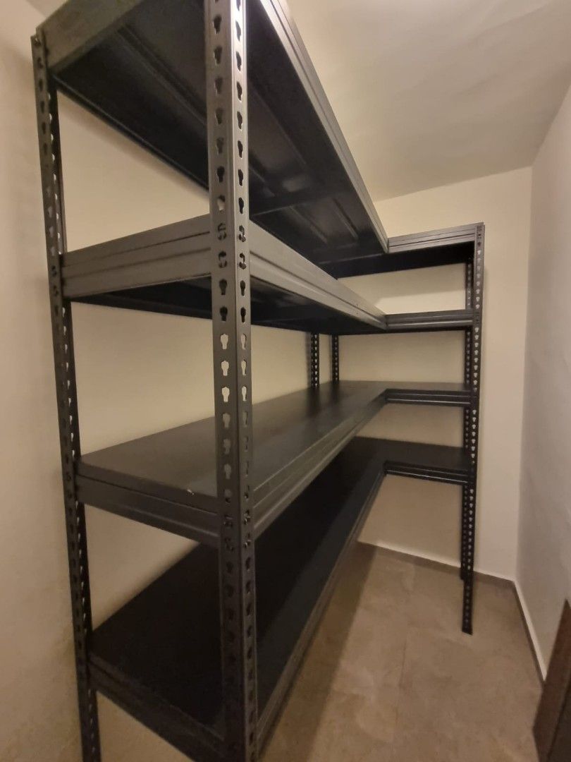 Metal storage rack | storeroom shelving | metal rack | boltless rack ...