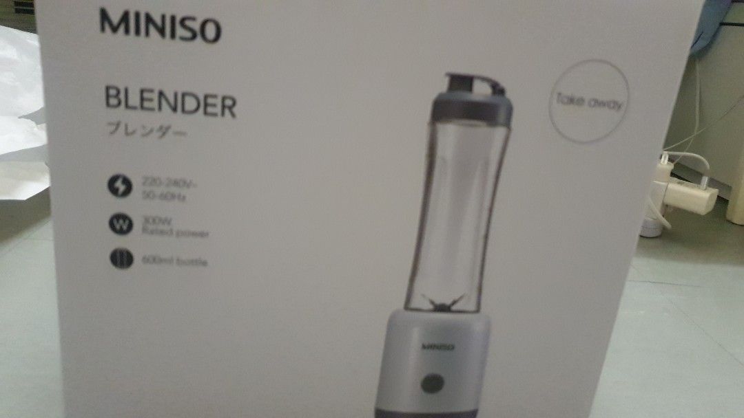 Miniso Blender, 家庭電器, 廚房電器, 榨汁機及攪拌機 - Carousell