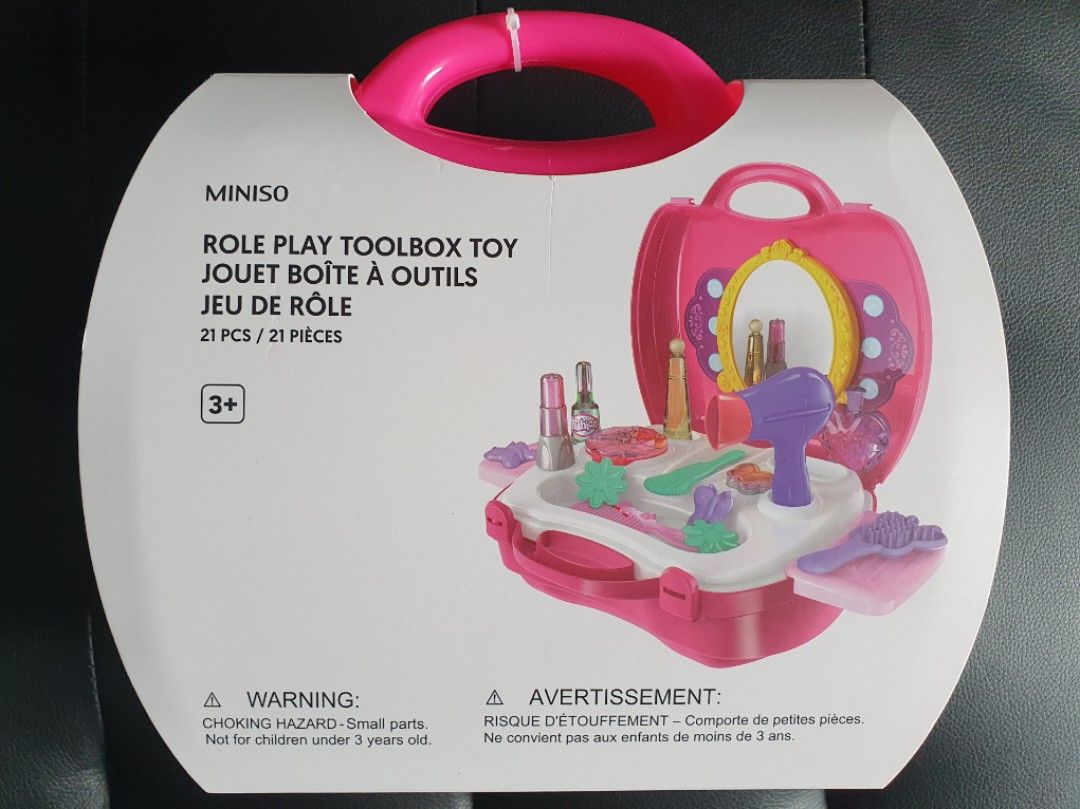 Miniso Roleplay Toolbox Toy, Hobbies & Toys, Toys & Games on Carousell