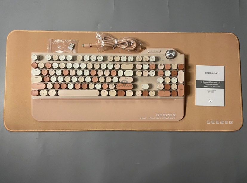 Mofii geezer G7 bluetooth 5.0/2.4G mechanical keyboard, Computers ...