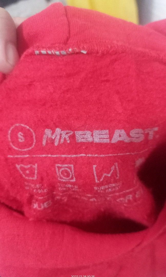 Mr. beast official merchandise hoodie jacket, Men's Fashion, Coats ...