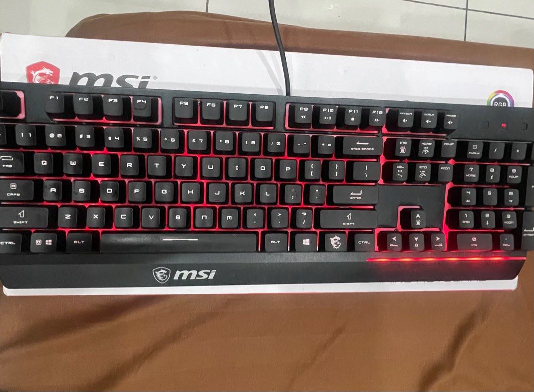 MSI Keyboard GK30, Computers & Tech, Parts & Accessories, Computer ...