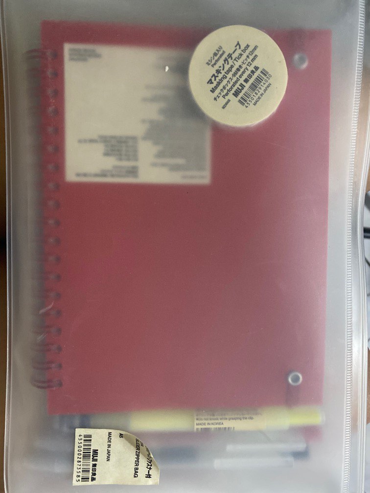 MUJI 2023 PLANNER, Hobbies & Toys, Stationary & Craft, Other Stationery ...