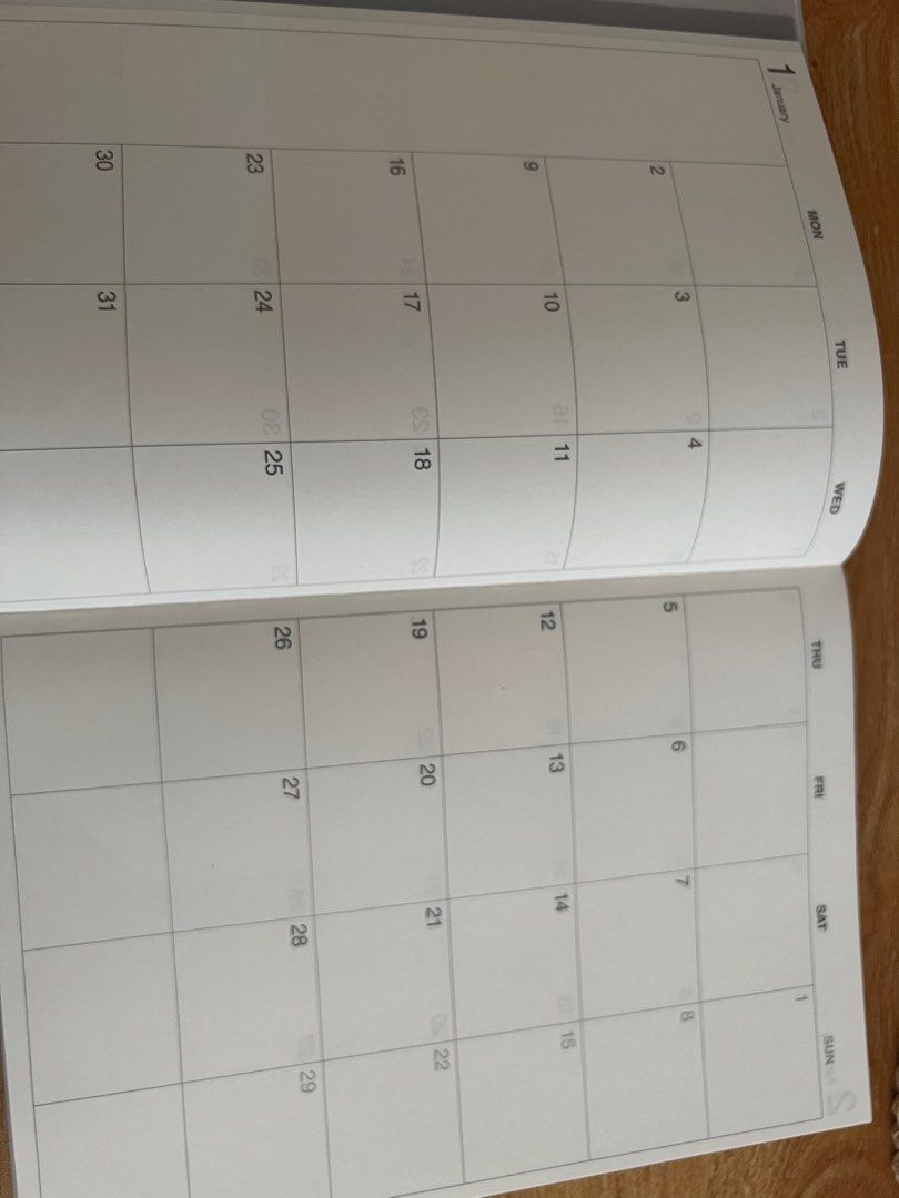 Muji planner 2023 | A5 | monthly/weekly, Hobbies & Toys, Stationary ...