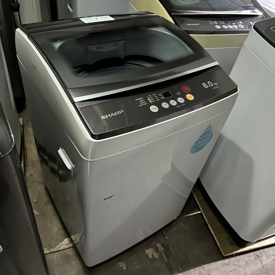 MUST BUY! SHARP 8KG Top-Load Washing Machine ESX805 (91457), TV & Home ...
