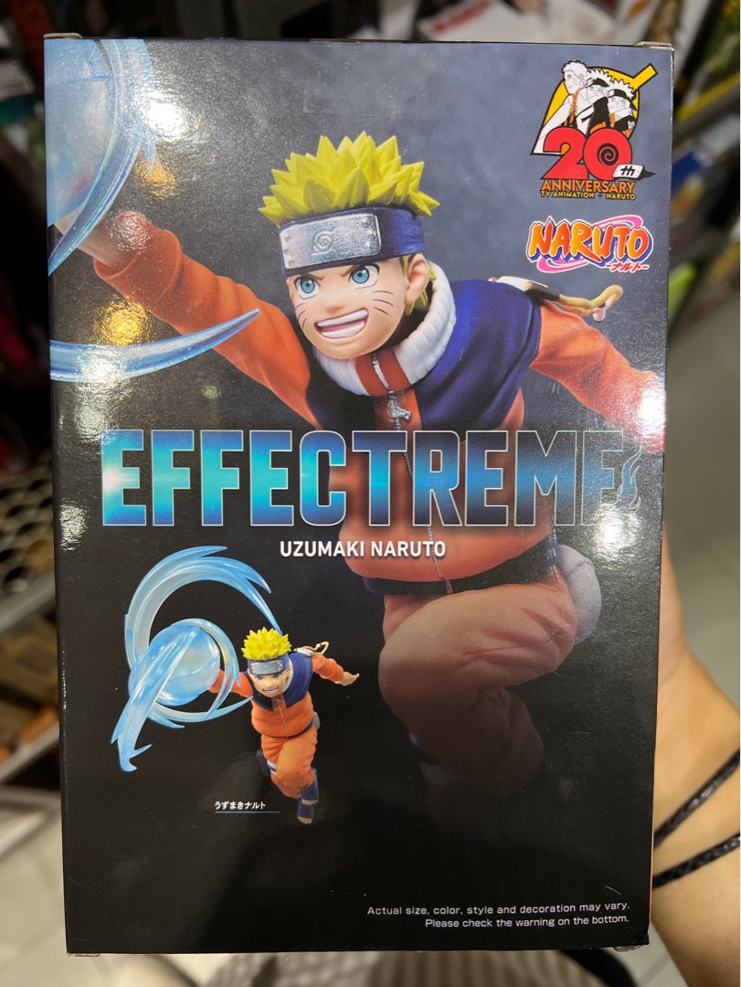Naruto Effectreme 20th Anniversary, Hobbies & Toys, Toys & Games on ...