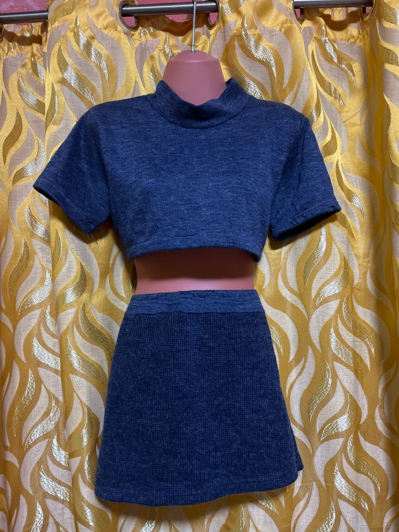 Navy Blue Coords/Coordinates, Women's Fashion, Dresses & Sets, Sets or ...