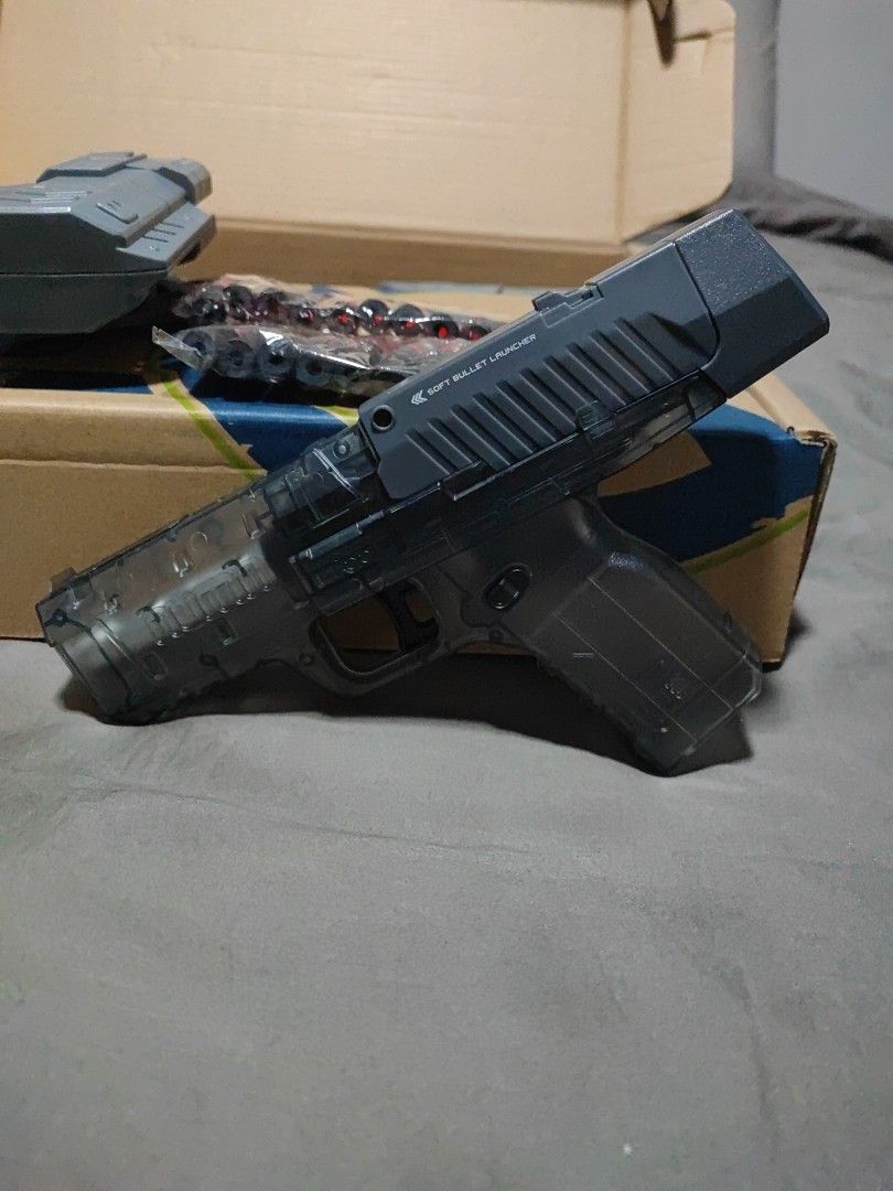 Nerf Blaster LP55 pistol-alike, Hobbies & Toys, Toys & Games on Carousell