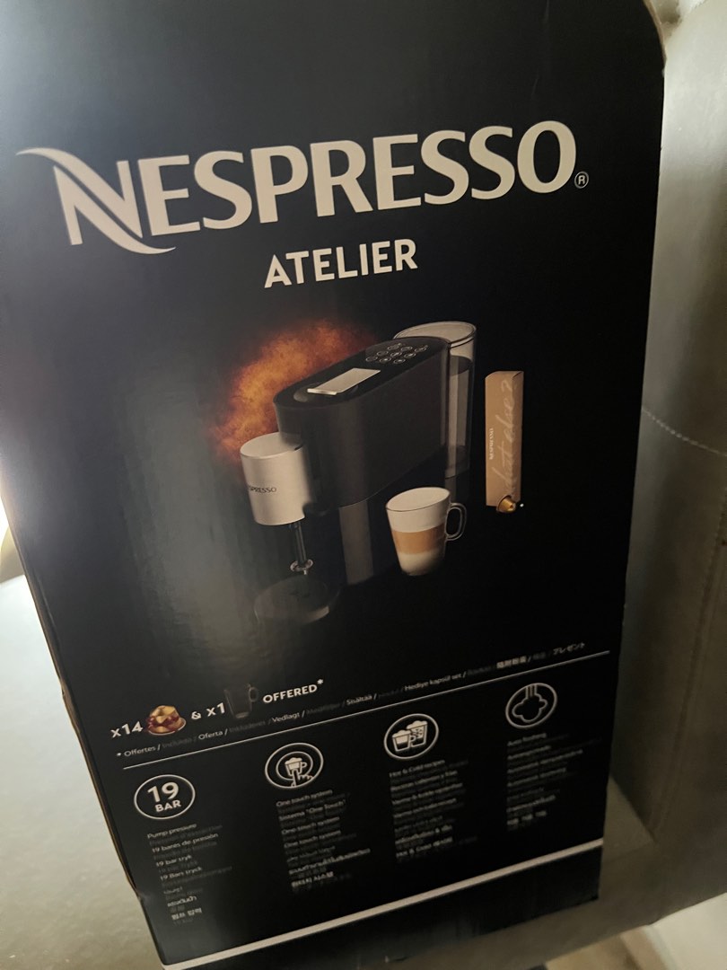 Nespresso Atelier, TV & Home Appliances, Kitchen Appliances, Coffee ...