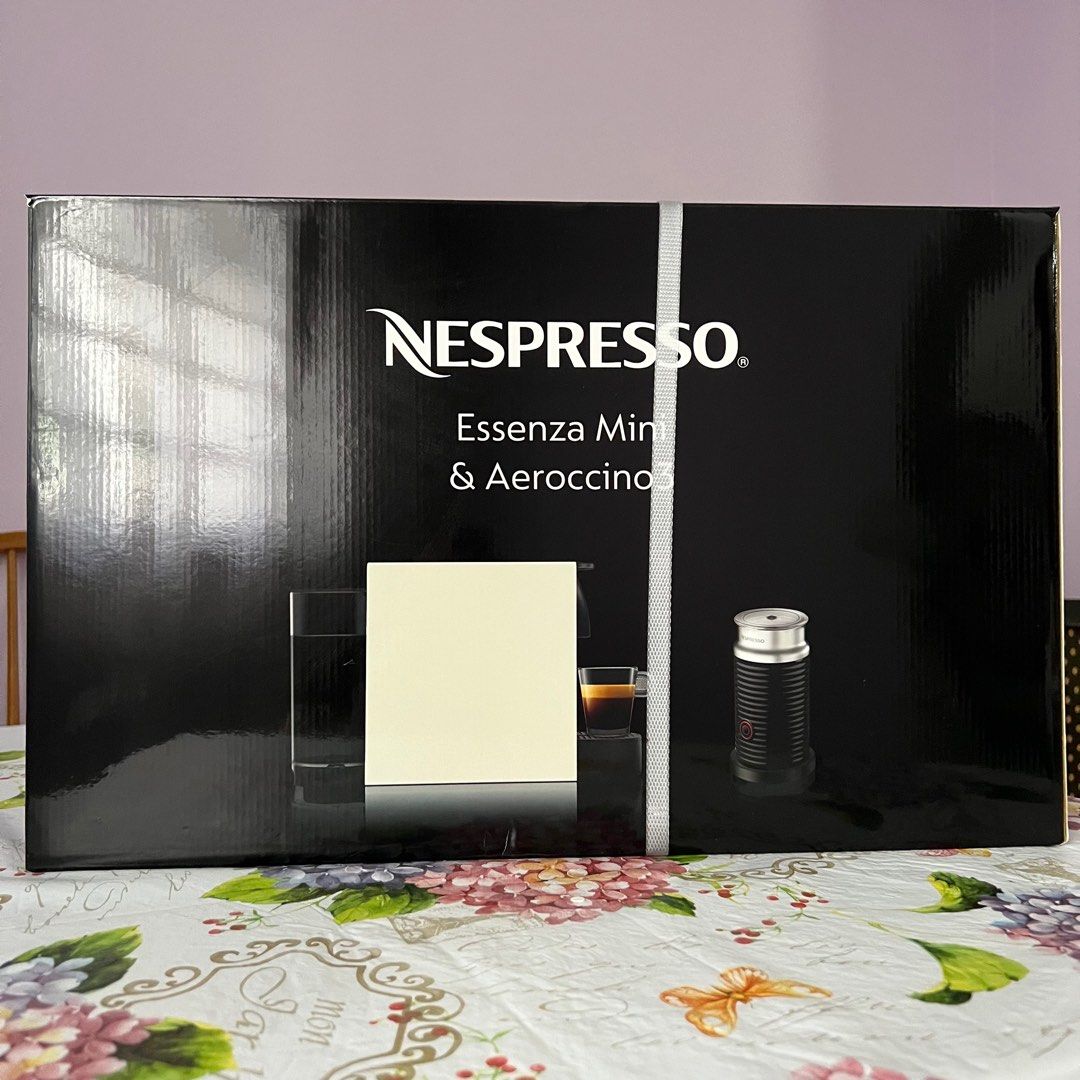 Nespresso Essenza Mini Intense Grey & Aeroccino Bundle | Nespresso ...