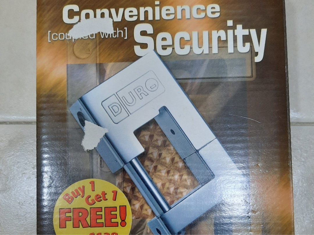 [NEW] Duro Security Padlock with keys, Furniture & Home Living ...