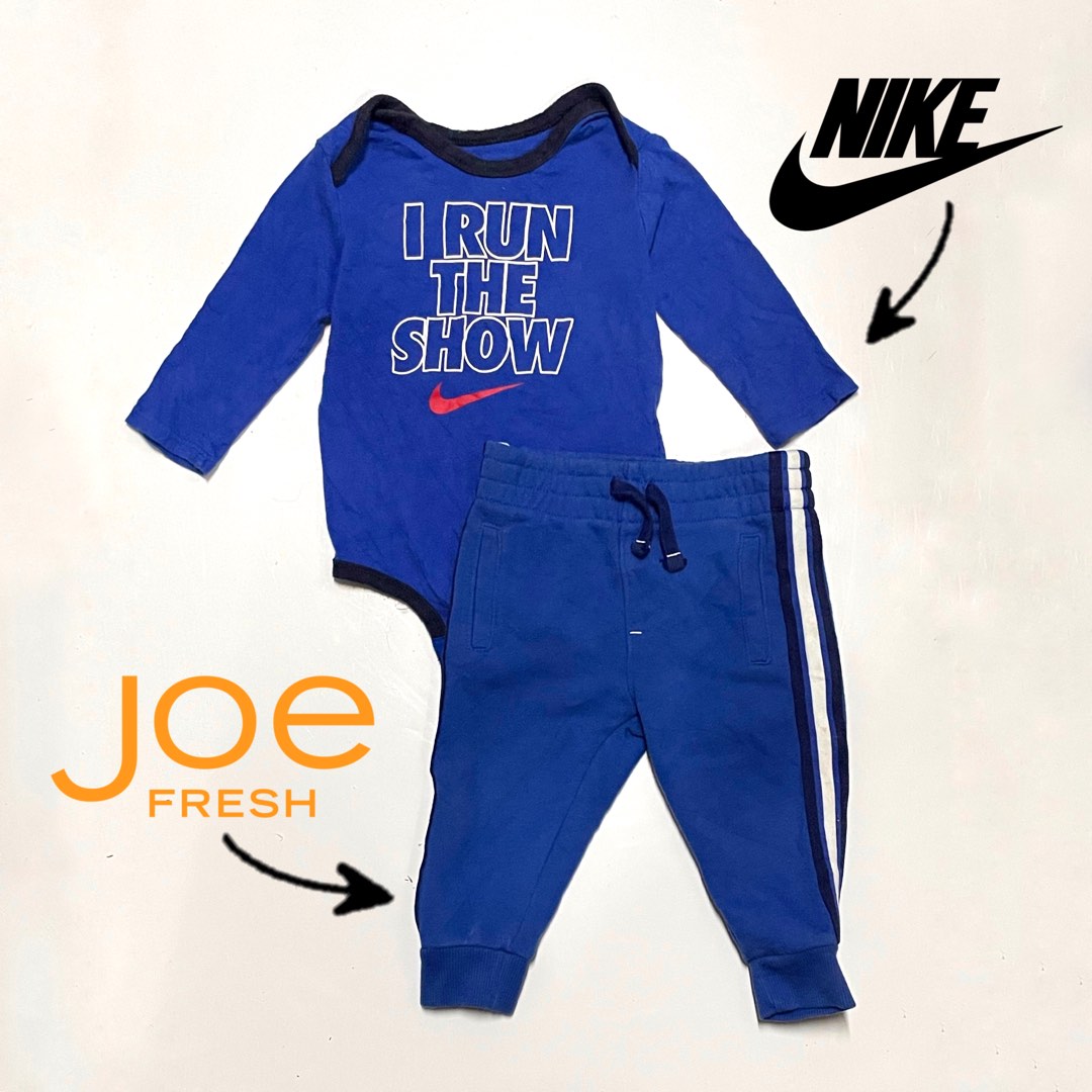 NIKE X JOE FRESH 6-12M, Babies & Kids, Babies & Kids Fashion on Carousell