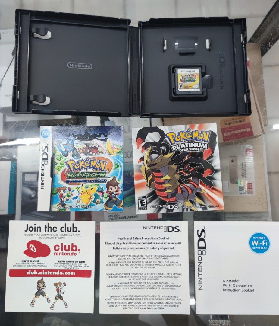 Nintendo DS Pokemon Ranger Shadows of Almia, Video Gaming, Video Games ...