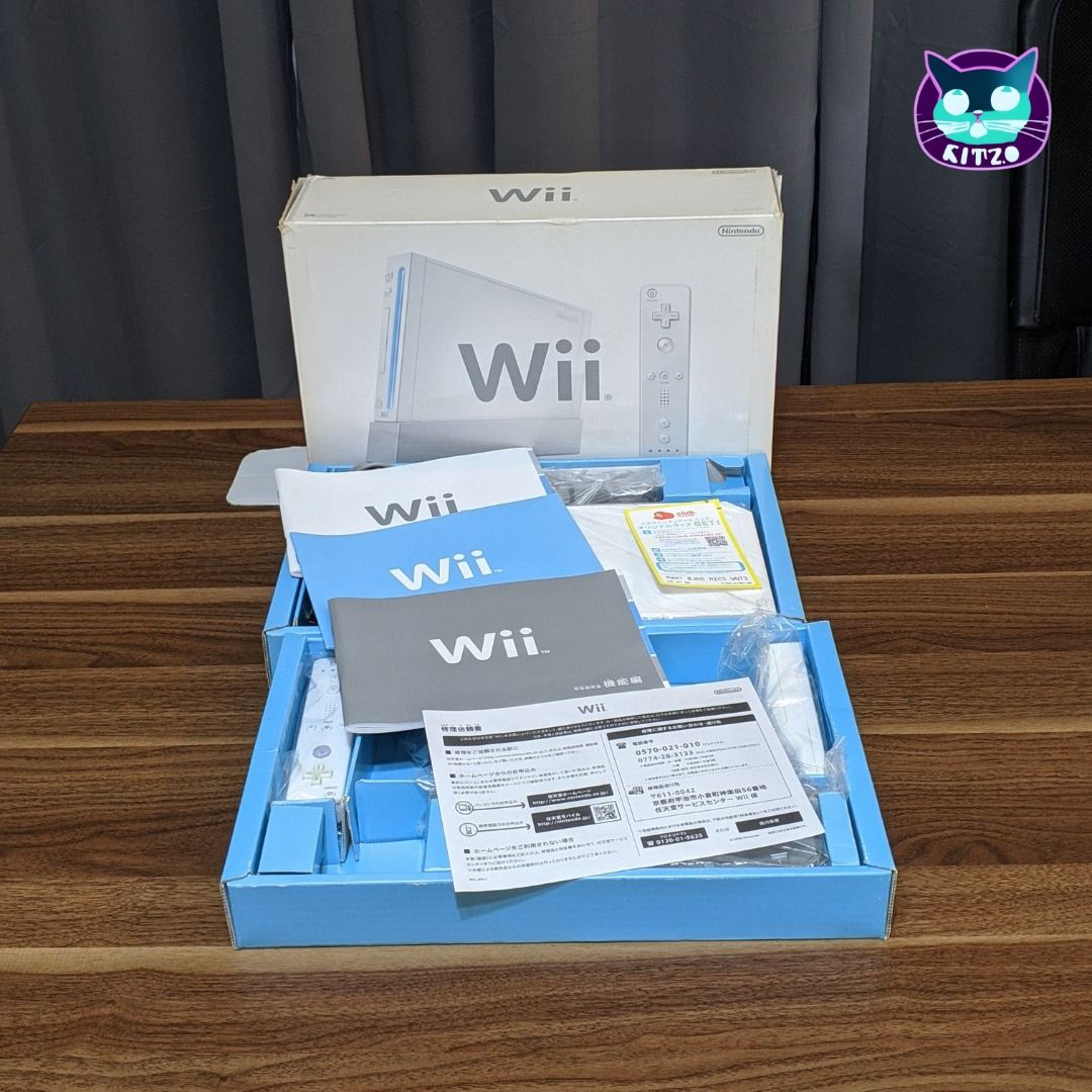 Nintendo Wii - Japan - WITH BOX, Video Gaming, Video Game Consoles ...