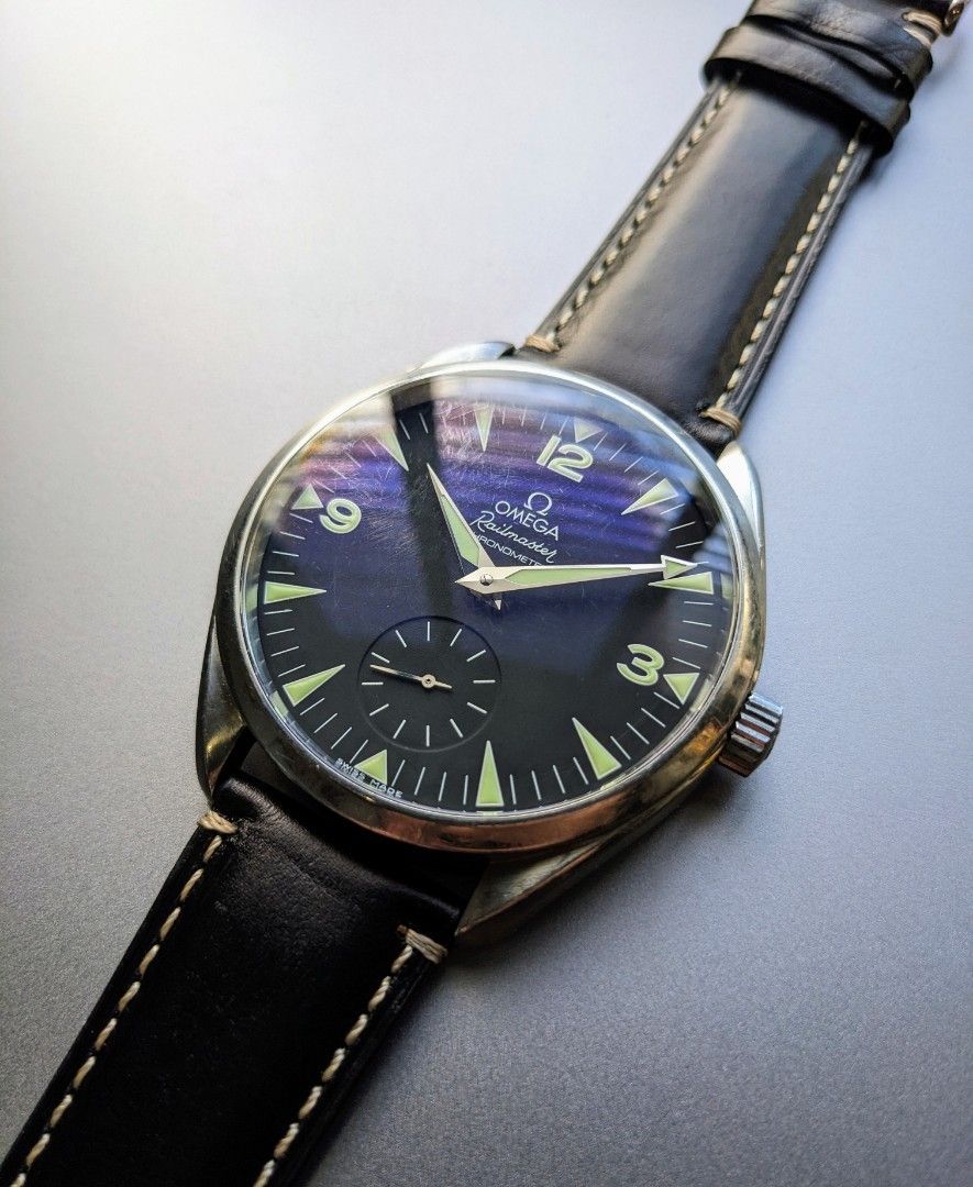 Omega Railmaster Seamaster AquaTerra XXL Chronometer Manual Wound ...