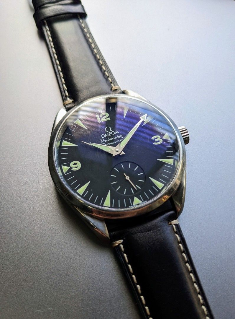 Omega Railmaster Seamaster AquaTerra XXL Chronometer Manual Wound ...