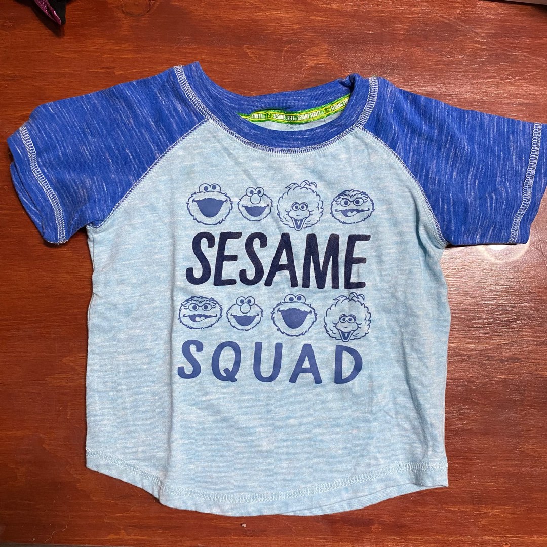 Original / Authentic Sesame Street Baby Boy Top / Shirt for Baby Boy ...