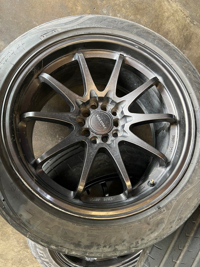 Original Rota fighter 18 inch tire and rim for sale, Car Parts ...