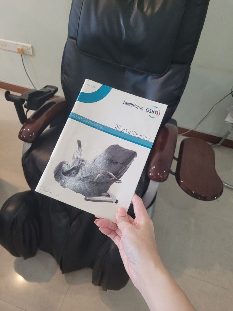 Osim Massage Chair leather Osim iSymphonic Massage Chair, Furniture ...