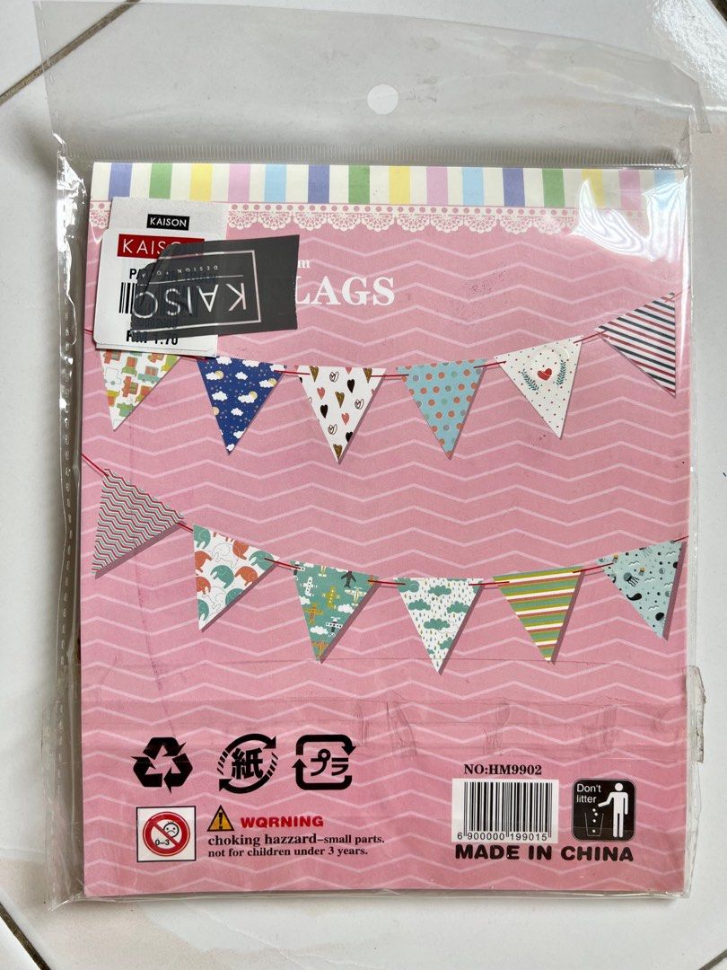 Kaison Party Flags, Hobbies & Toys, Stationery & Craft, Occasions ...
