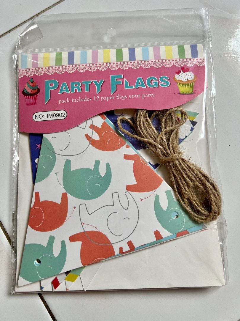 Kaison Party Flags, Hobbies & Toys, Stationery & Craft, Occasions ...