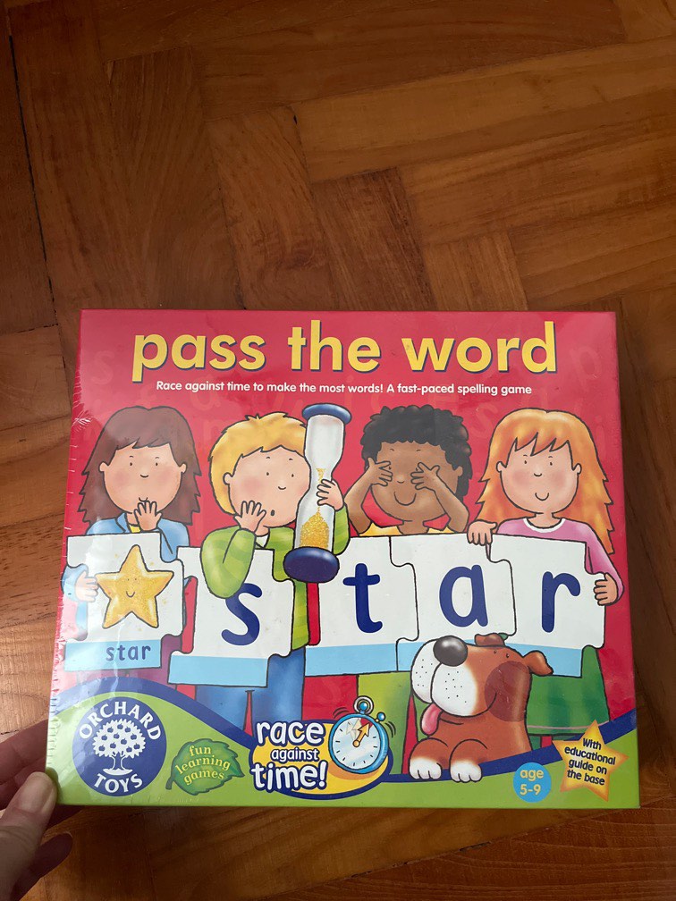 ‘Pass the word’ puzzle game, Hobbies & Toys, Toys & Games on Carousell