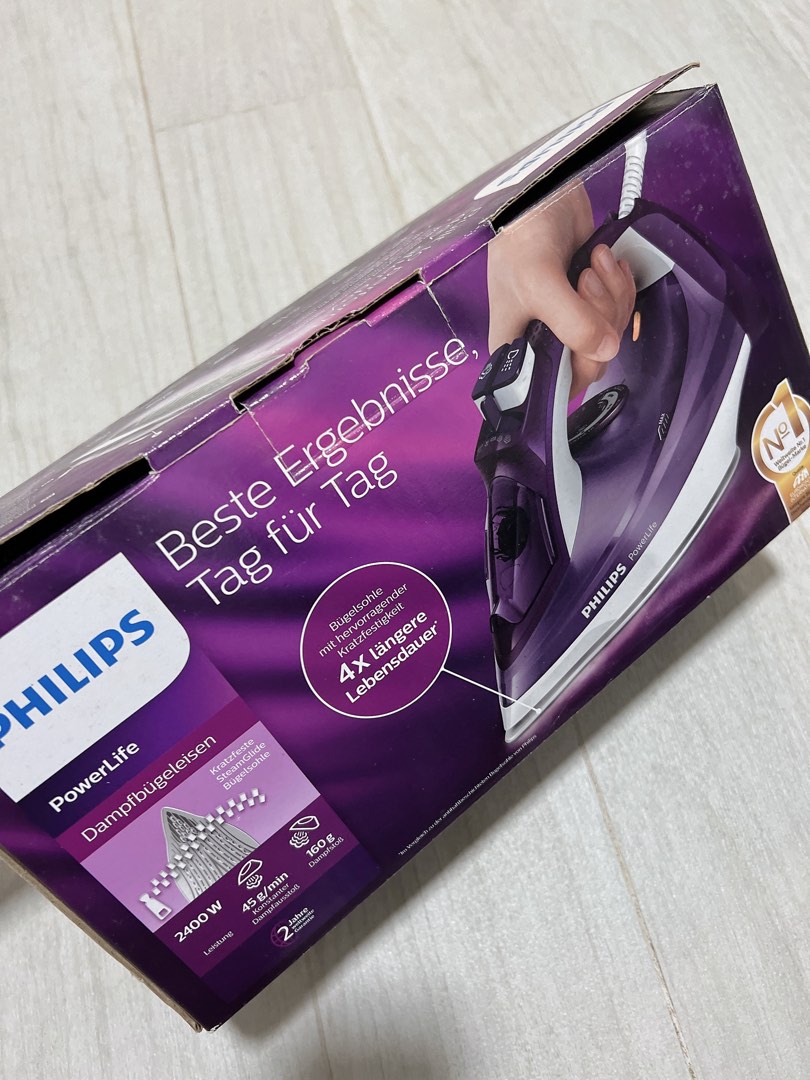 Philips Iron, TV & Home Appliances, Irons & Steamers on Carousell