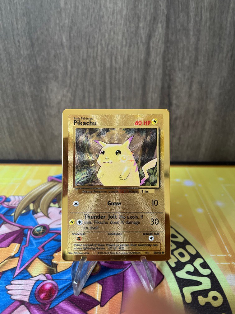 Pikachu Metal Ultra premium, Hobbies & Toys, Toys & Games on Carousell
