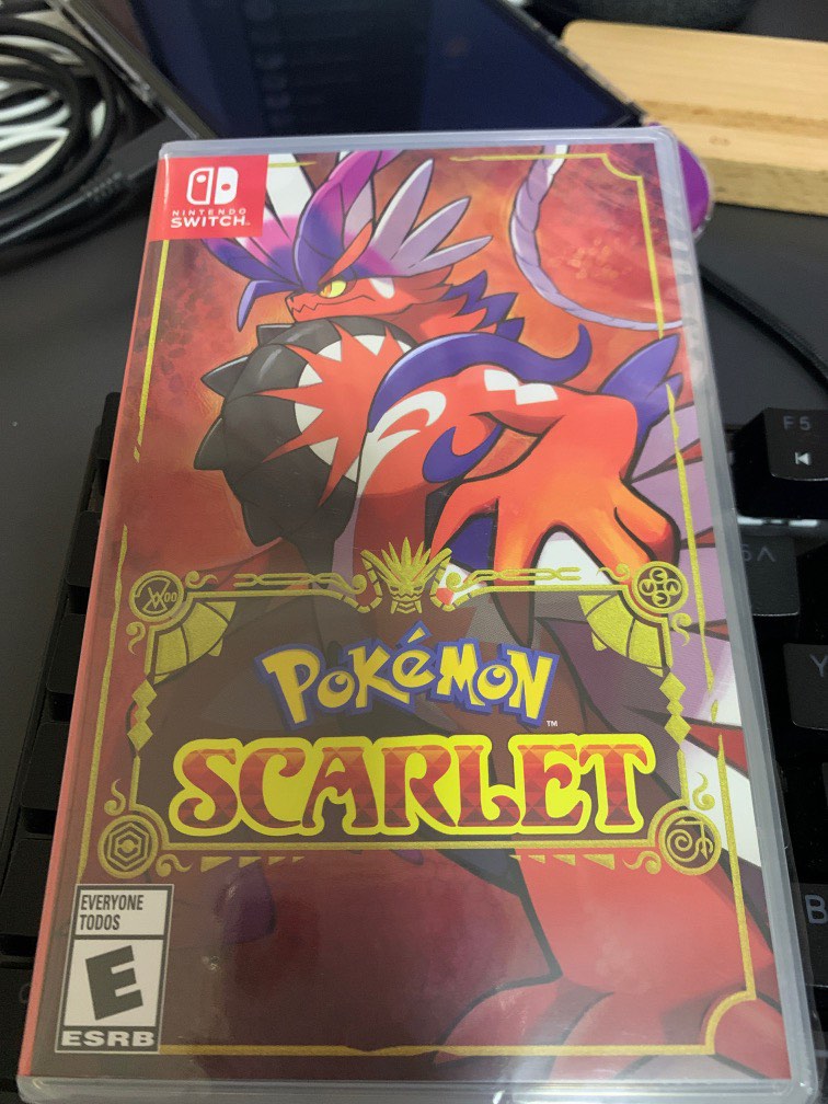 Pokemon scarlet game, Video Gaming, Video Games, Nintendo on Carousell