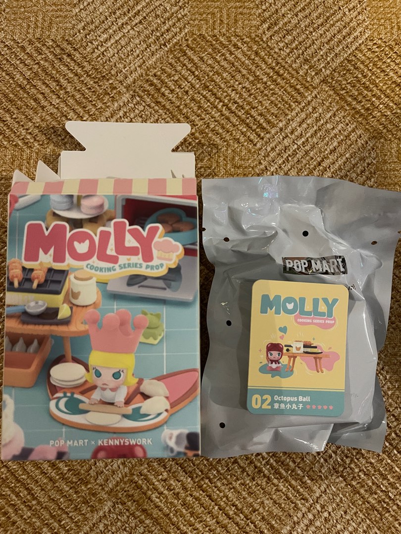 POP MART Molly cooking series, Hobbies & Toys, Toys & Games on Carousell