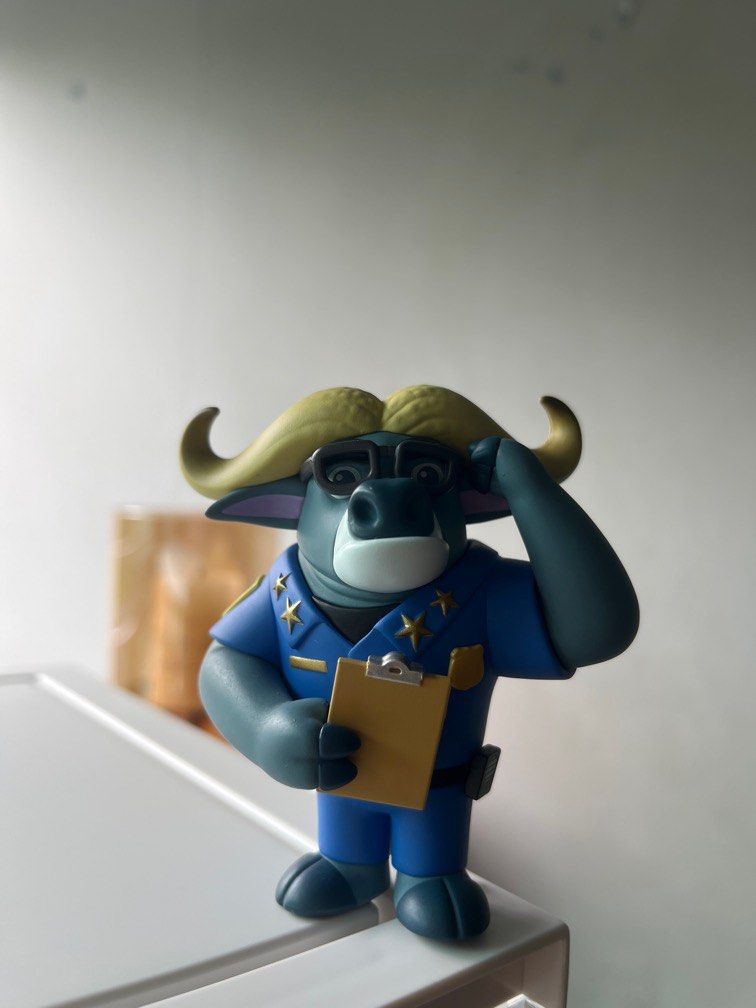 Pop Mart Zootopia Chief Bogo, Hobbies & Toys, Toys & Games on Carousell