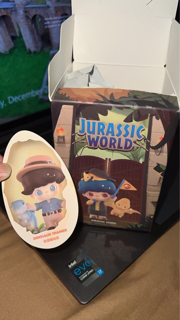 Popmart Dimoo Jurassic World Dinosaur Trainer, Hobbies & Toys, Toys ...