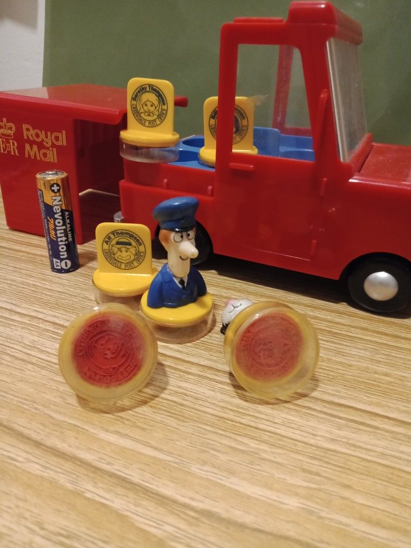 Postman Pat Car with Character Stamp, Hobbies & Toys, Memorabilia ...