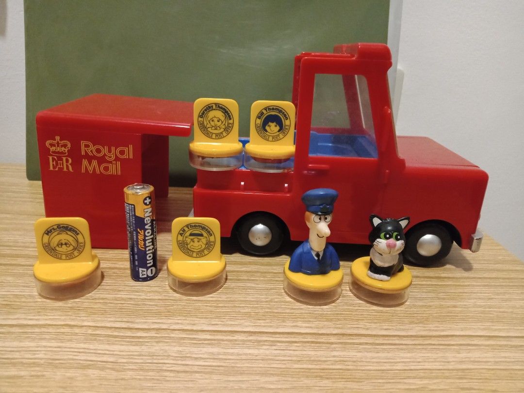 Postman Pat Car with Character Stamp, Hobbies & Toys, Memorabilia ...