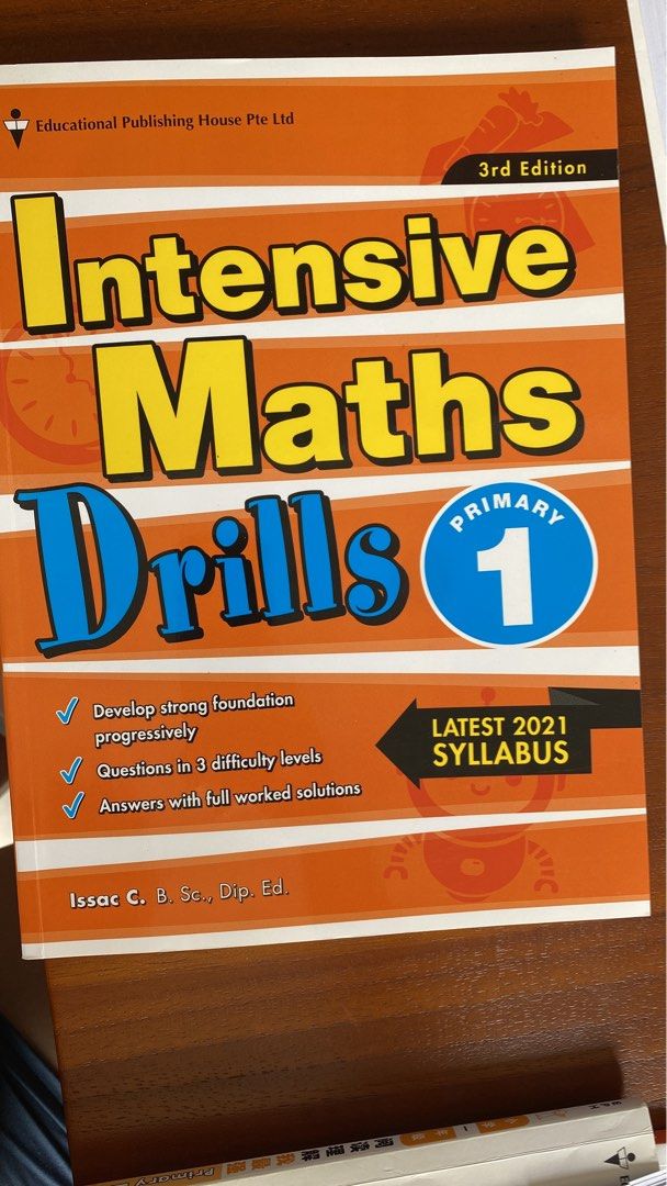 Primary 1 Intensive Math Drill Assessment book, Hobbies & Toys, Books ...