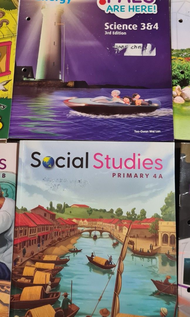 Primary 4, 5, 6 Textbooks, Hobbies & Toys, Books & Magazines, Textbooks ...
