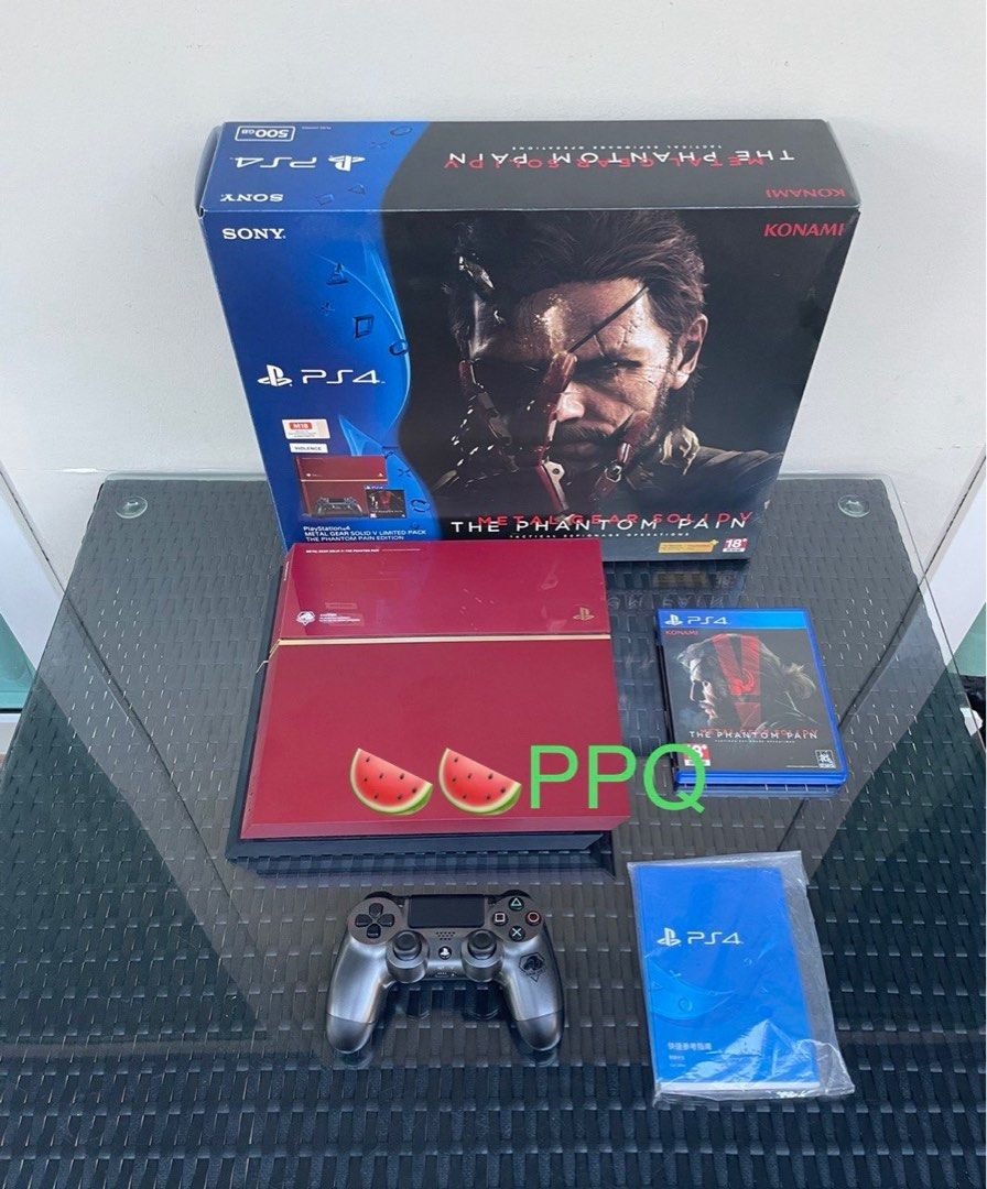 PS4 Metal Gear Solid V The Phantom Pain Console Special Edition Full ...