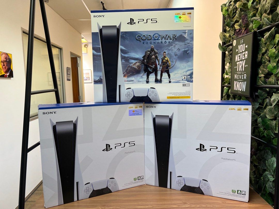 PS5 Disc version . BNIB . Local warranty from Sony Singapore for 15 ...