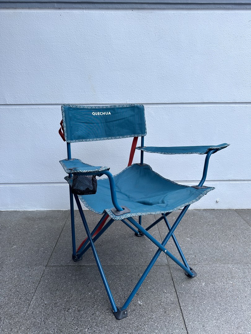 Quechua Foldable Chair, Sports Equipment, Hiking & Camping on Carousell